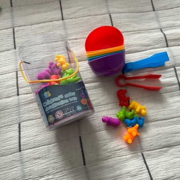 Toys | Childrens Color Sorting Toys Set | Poshmark